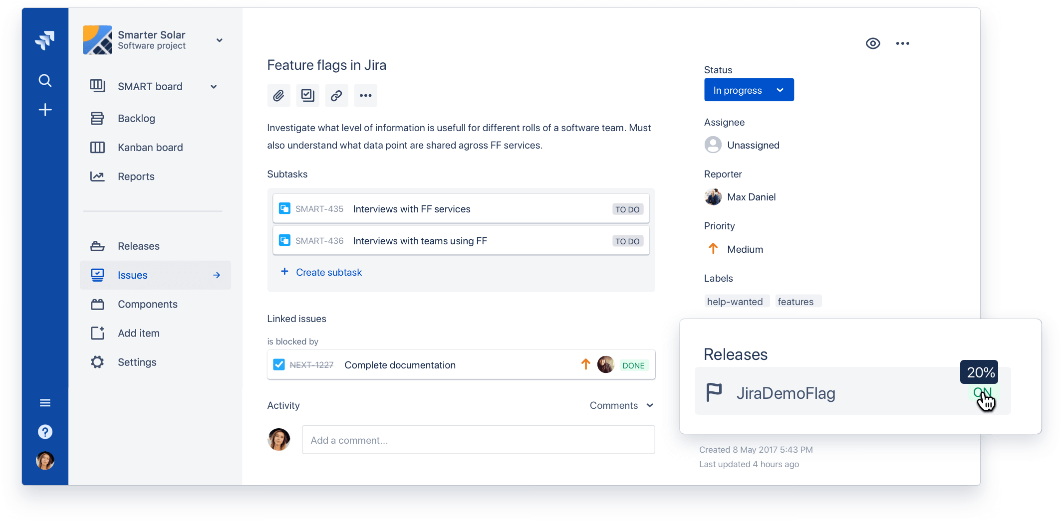 Jira Feature Flagging | Atlassian